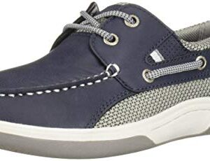 Margaritaville Men's Steady Boat Shoe, Navy, 11 Regular US