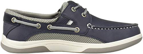 Margaritaville Men's Steady Boat Shoe, Navy, 11 Regular US