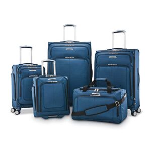 Samsonite Solyte DLX Softside Luggage, Mediterranean Blue, Underseater