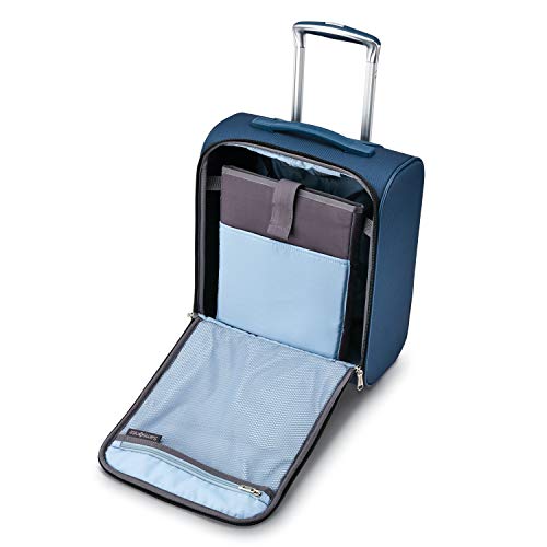 Samsonite Solyte DLX Softside Luggage, Mediterranean Blue, Underseater