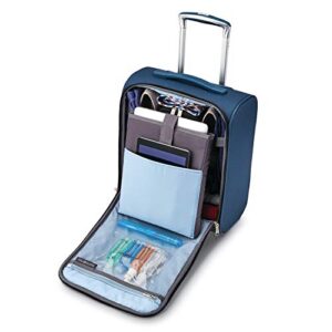 Samsonite Solyte DLX Softside Luggage, Mediterranean Blue, Underseater