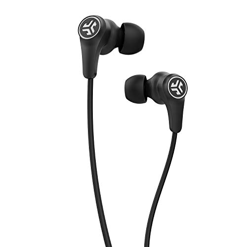 JLab JBuds Band Wireless Earbud Neckband Headset | Black | IP66 Sweatproof | Bluetooth 5 Connection | Built-in Microphone for Phone Calls | 3 EQ Sound Settings Signature, Balanced, Bass Boost