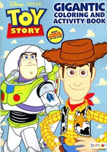 pixar disney toy story - gigantic coloring & activity book - 200 pages