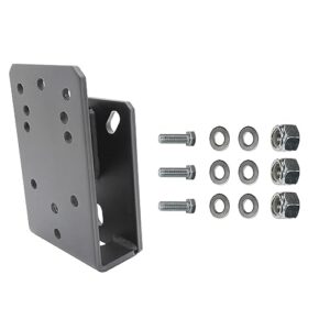 extreme max 5001.5793 jeep spare tire relocation bracket - fits cj/jk/lj/tj/yj models