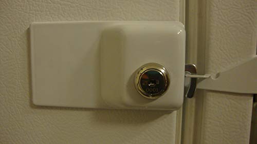 Fridge Lock Refrigerator Door Lock (white)