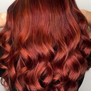 Deep Red Hair Dye Permanent with added Plex hair anti-breakage technology, Vegan & Cruelty Free | Smart Beauty