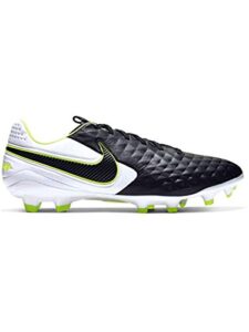 nike tiempo legend 8 pro fg black/black/white men's 6.5, women's 8