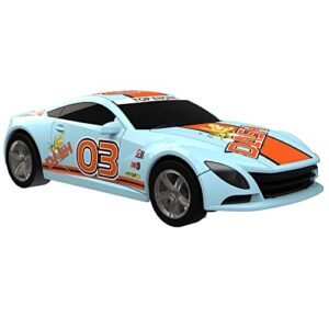 Joysway oysway: Super 251 USB Power Slot Car Racing Set, LED Headlights, Strong Magnetic Base, Mechanical Lap Counter & Powerbase Integrated as Combo Track, For Ages 8 and up, 2251