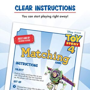 Toy Story 4 Matching Game by Wonder Forge | For Boys & Girls Age 3 to 5 | A Fun & Fast Memory Game for Kids | Woody, Jessie, Buzz Light-Year, and more