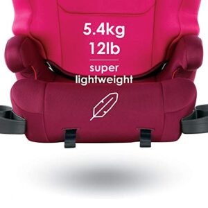 Diono Cambria 2 XL, Dual Latch Connectors, 2-in-1 Belt Positioning Booster Seat, High-Back to Backless Booster with Space and Room to Grow, 8 Years 1 Booster Seat, Pink