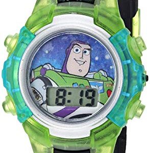 Disney Toy Story Kids' TYM4031 Digital Display Quartz Black Watch