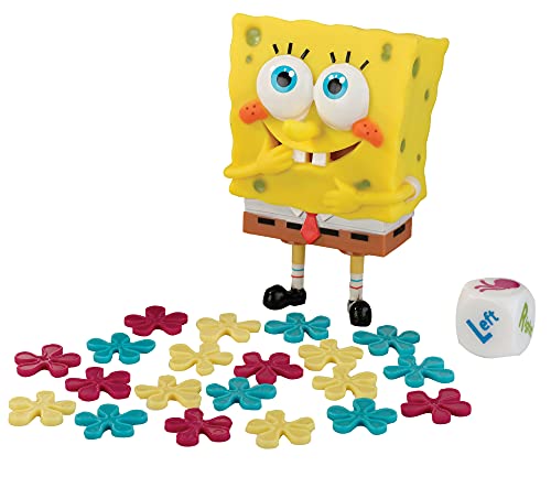 PlayMonster SpongeBob SquarePants Game — Fast, Musical Kids Game — Funny Sounds — Roll the Dice and Pass Him Fast — For Ages 6+, Yellow