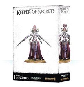 games workshop - warhammer age of sigmar - warhammer 40,000 - daemons of slaanesh: keeper of secrets