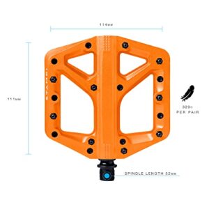 Crankbrothers MTB Pedals Stamp 1 Large Orange