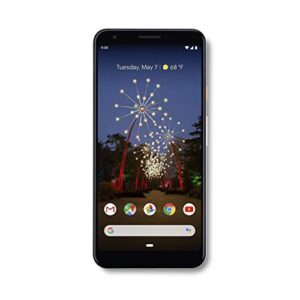 google - pixel 3a xl with 64gb memory cell phone (unlocked) - clearly white