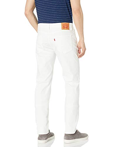 Levi's Men's 514 Straight Fit Jeans, Castilleja White-Advanced Stretch, 28W x 30L