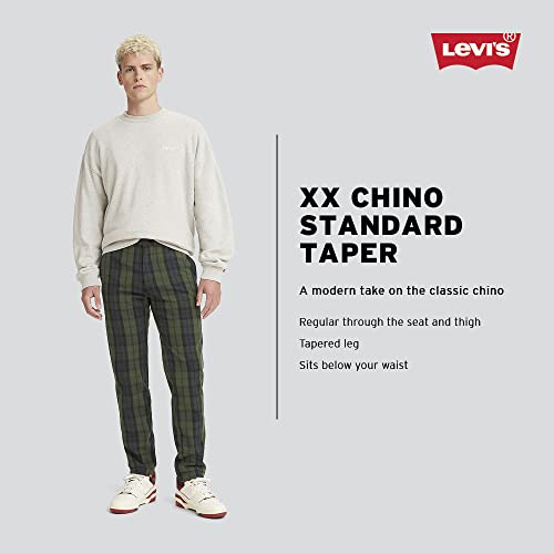 Levi's Men's Xx Standard Tapered Chino Pants (Also Available in Big & Tall), Mineral Black-Stretch, 34W x 32L