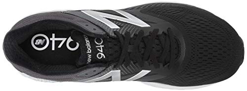 New Balance Men's 940 V4 Running Shoe, Black/Magnet, 13 Wide