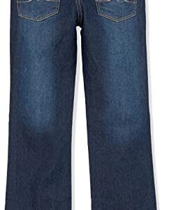 Lucky Brand Girls' Bootcut Fit Stretch Denim Jeans with Zipper Closure & Pockets, Barrier Wash, 10