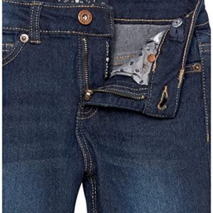 Lucky Brand Girls' Bootcut Fit Stretch Denim Jeans with Zipper Closure & Pockets, Barrier Wash, 10