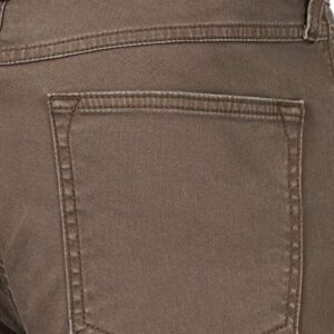 Wrangler Authentics mens Straight Fit Twill Pant , Major Brown , 34W x 30L