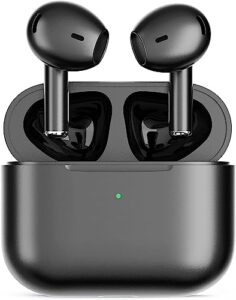 wireless earbuds,bluetooth headphones 5.3,hifi sterero auto pairing earphones with mic,charging case,30h playtime,ip7 waterproof noise cancelling bluetooth ear buds for iphone/samsung/airpods/workout