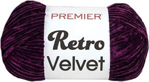 premier yarns retro velvet-purple