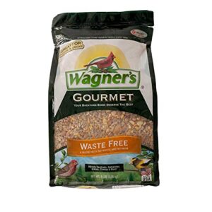 wagner's 82056 gourmet waste free wild bird food, 5-pound bag