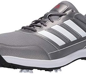 adidas mens Tech Response 2.0 Golf Shoe, Grey, 9.5 Wide US