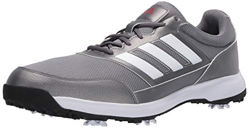 adidas mens Tech Response 2.0 Golf Shoe, Grey, 9.5 Wide US