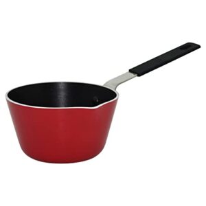 imusa usa nonstick multi mini sauce pan with silicone handle varies, you may receive red, orange, blue color