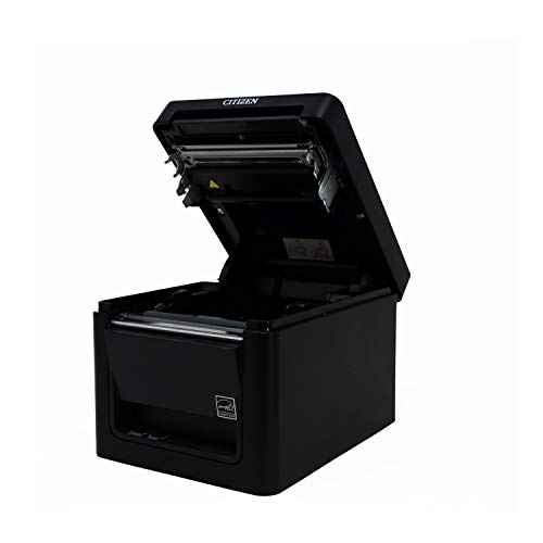 Citizen Thermal Receipt Printer - Black USB and Serial Interface with Auto-Cutter, Prints 250 mm/s