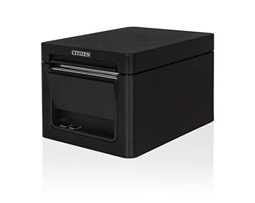 Citizen Thermal Receipt Printer - Black USB and Serial Interface with Auto-Cutter, Prints 250 mm/s