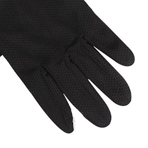 JIAHG Mens Driving Gloves Summer UV Sun Gloves Non Slip Touchscreen Cotton Gloves Outdoor Sunblock Gloves for Cycling Motorcycle