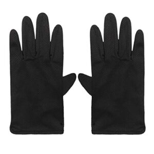 JIAHG Mens Driving Gloves Summer UV Sun Gloves Non Slip Touchscreen Cotton Gloves Outdoor Sunblock Gloves for Cycling Motorcycle