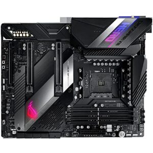 ASUS ROG X570 Crosshair VIII Hero (Wi-Fi) ATX Motherboard with PCIe 4.0, on-Board WiFi 6 (802.11Ax), 2.5 Gbps LAN, USB 3.2, SATA, M.2, Node and Aura Sync RGB Lighting