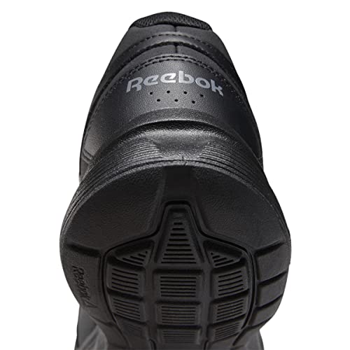 Reebok Men's Walk Ultra 7 DMX Max Shoe, Black/Grey/Royal, 11 Wide