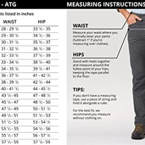 ATG by Wrangler Men's Reinforced Utility Pant, Gray, 34W x 34L