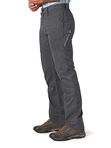 ATG by Wrangler Men's Reinforced Utility Pant, Gray, 34W x 34L