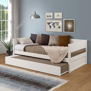 concord daybed, single, white, contemporary, twin