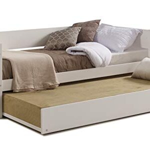 Concord Daybed, Single, White, Contemporary, Twin