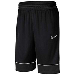 nike mens short fastbreak bv9452-011 size l