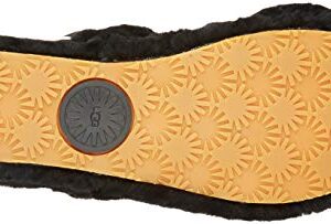 UGG Women's Oh Yeah Slipper, Black, 10