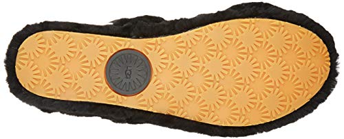 UGG Women's Oh Yeah Slipper, Black, 10