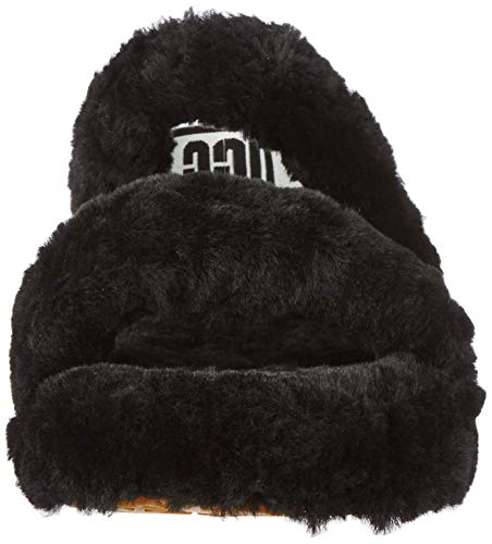 UGG Women's Oh Yeah Slipper, Black, 10