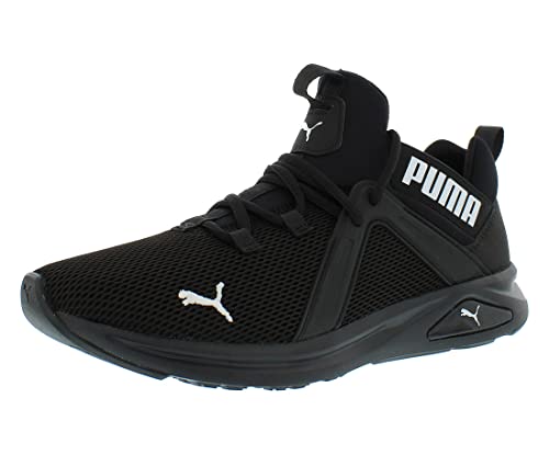 PUMA Men's Enzo 2, Puma Black-Puma White, 10