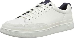 ugg men's south bay sneaker low sneaker, white, 9