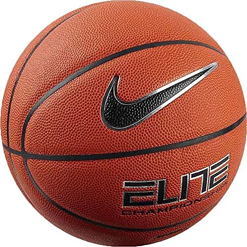 Nike Unisex's Basketball Elite Tournament Amber/Black, Size 7