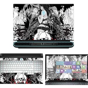 Decalrus - Protective Decal Skin Sticker for 2019 Alienware Area-51m AWAR51M (17.3" Screen) case Cover wrap ALarea51m_17-23