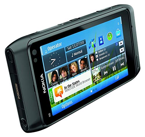 Nokia N8 Unlocked GSM Touchscreen Phone Featuring GPS with Voice Navigation and 12 MP Camera (Black) (Black)